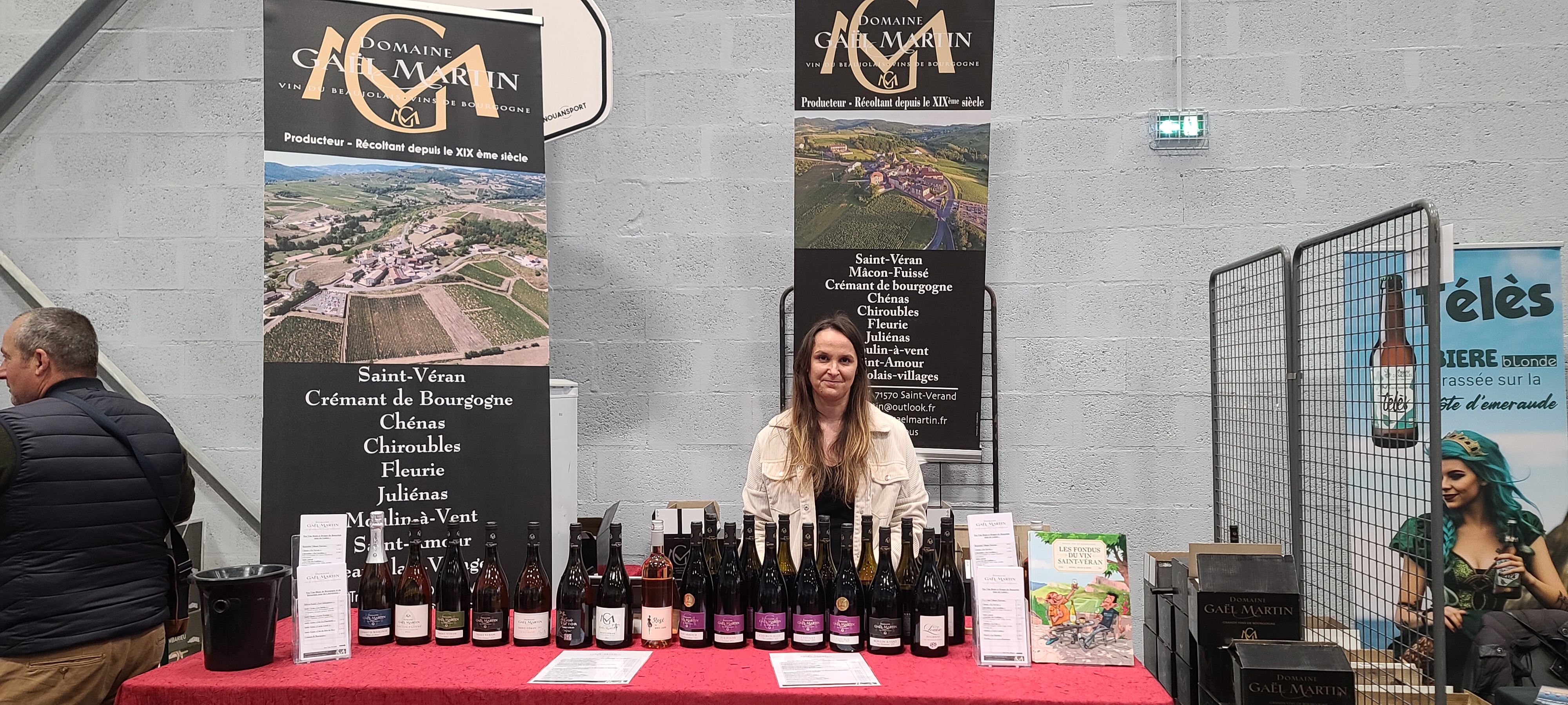 Domaine Gaël Martin – Salon des vins et de la Gastronomie de Dinan Quévert